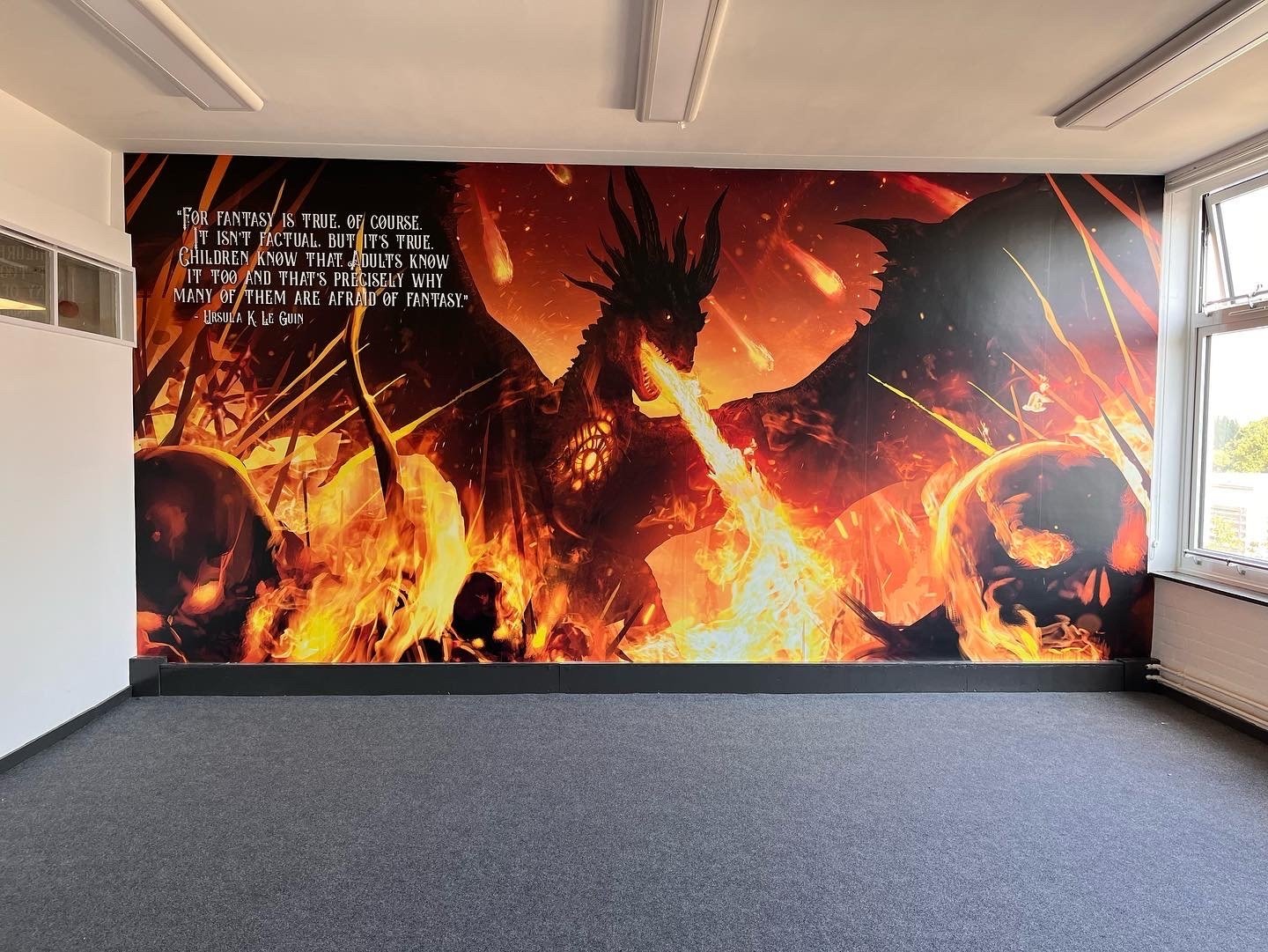 School Wall Graphics | Wall Art graphic | Walls Arts visual Service ...