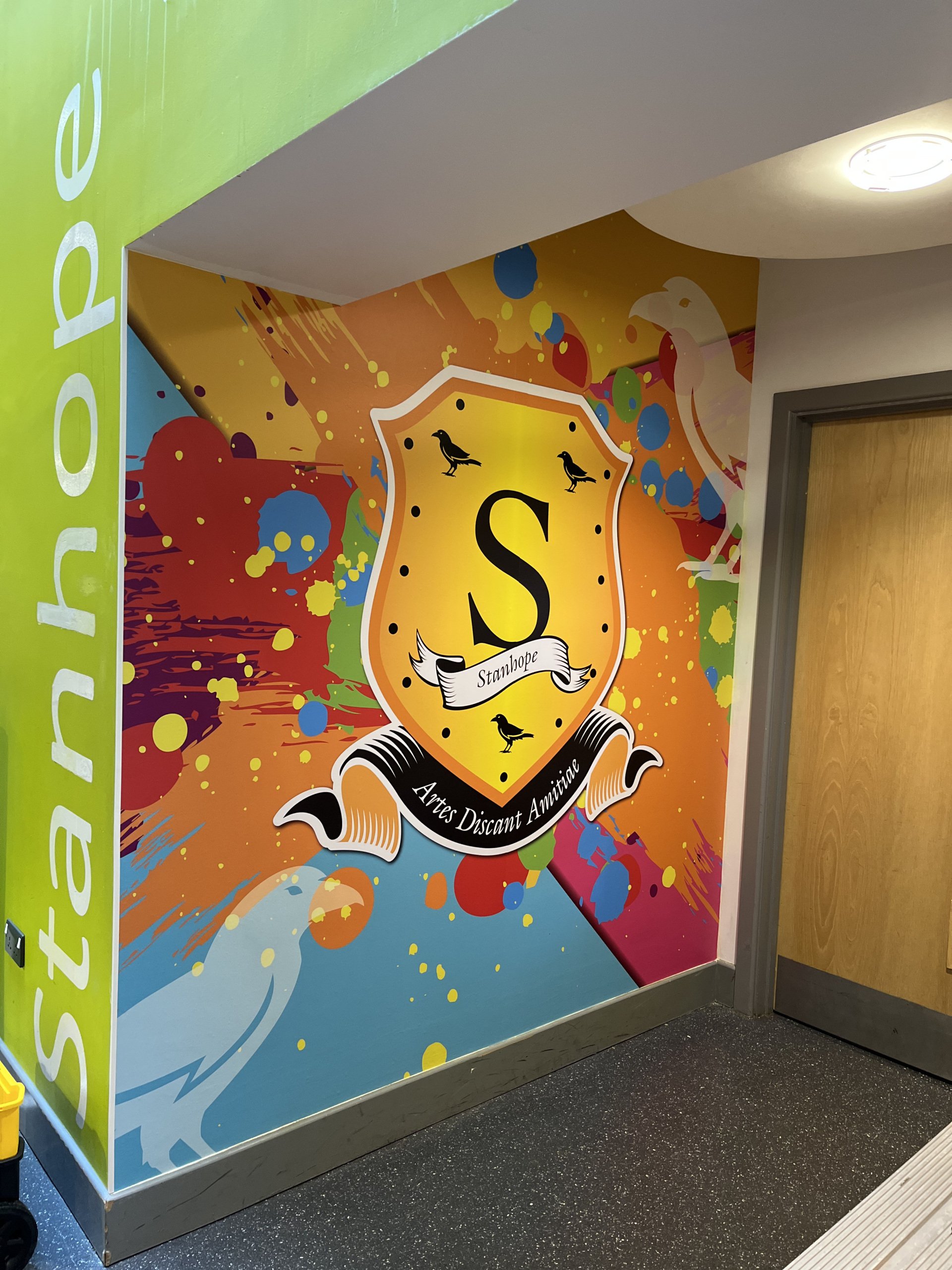 School Wall Graphics | Wall Art graphic | Walls Arts visual Service ...
