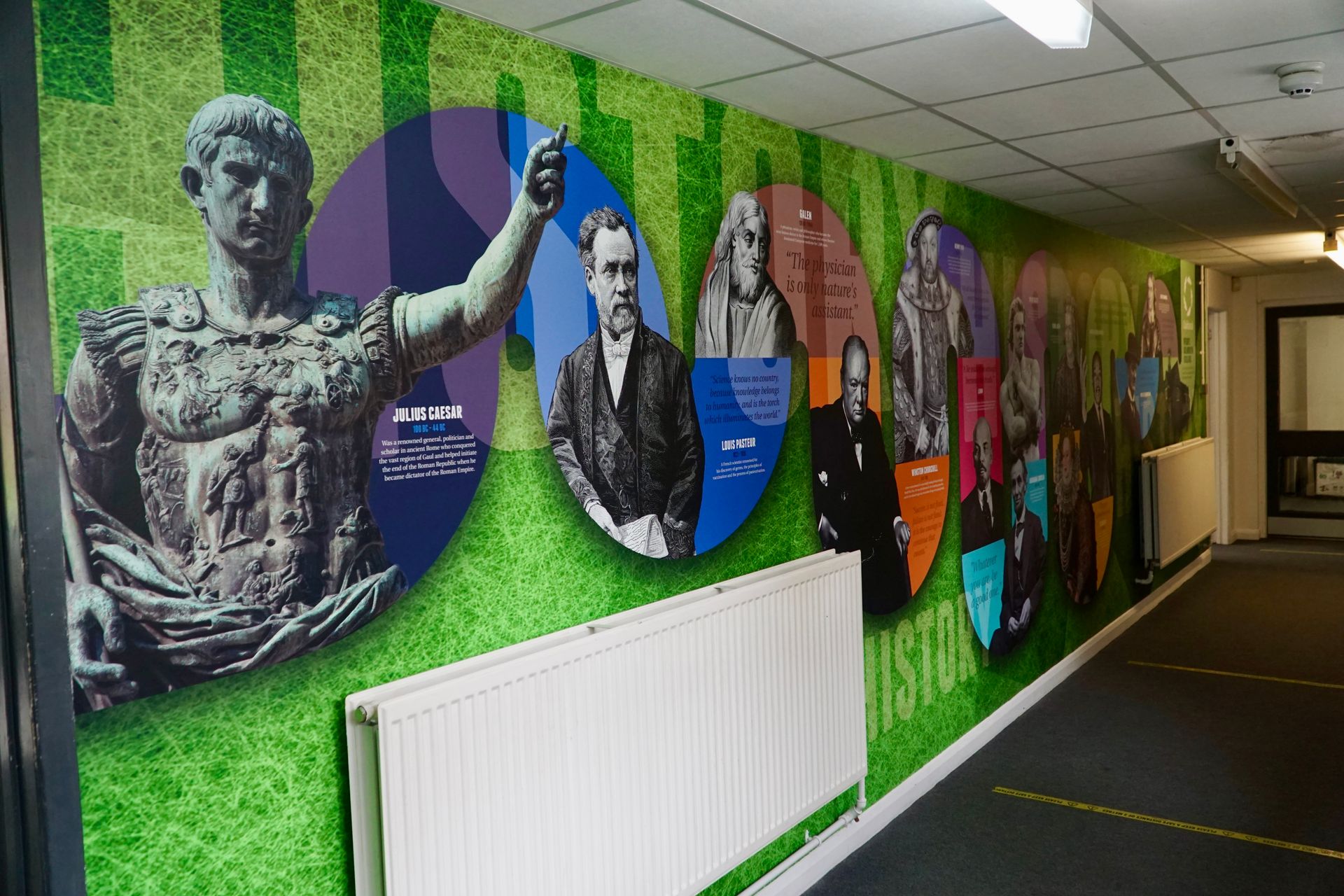 Bespoke School Wall Art Graphics | Cubed Creative