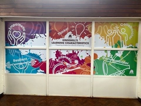 School Wall Graphics | Wall Art graphic | Walls Arts visual Service ...