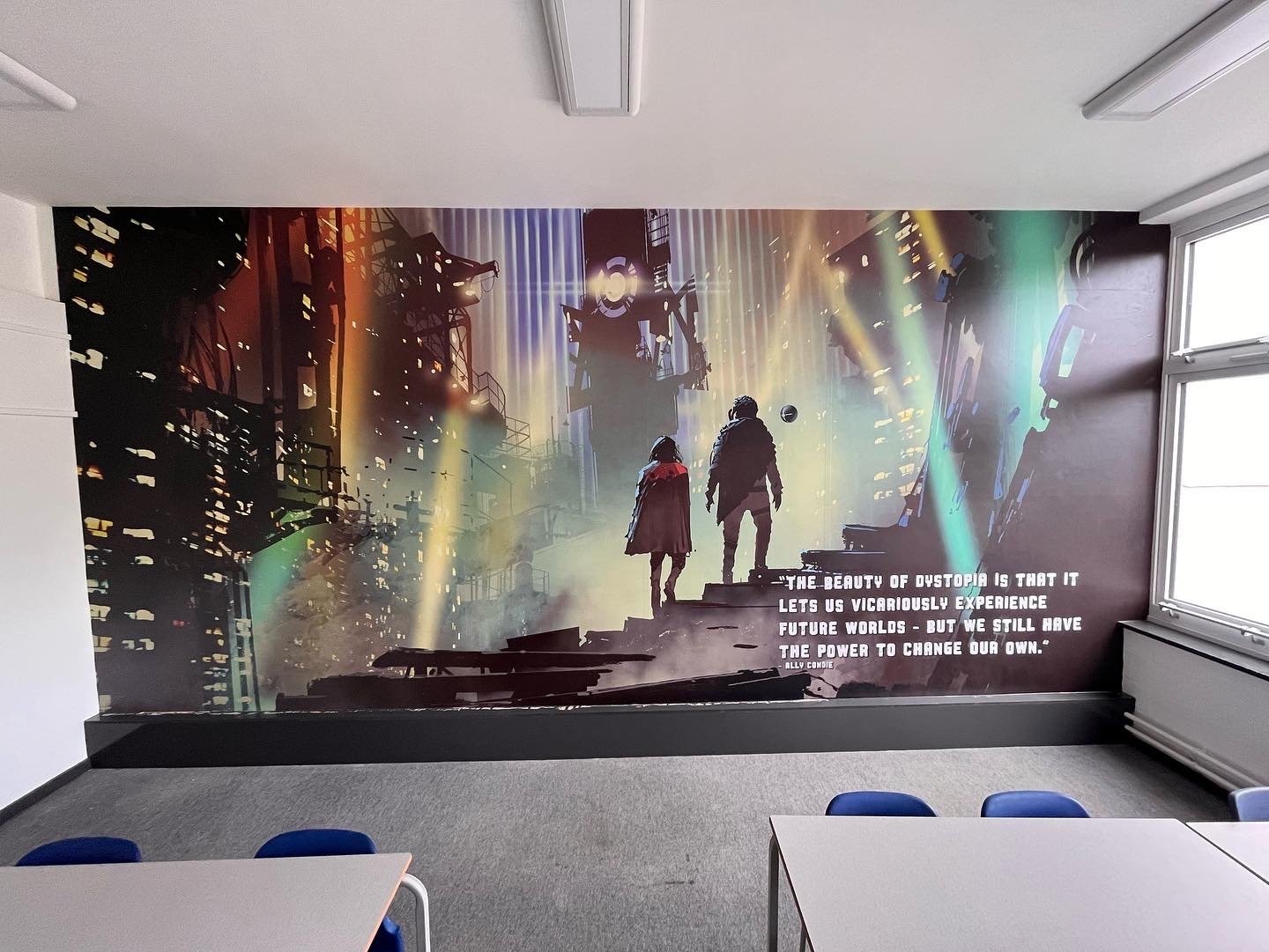 School Wall Graphics | Wall Art graphic | Walls Arts visual Service ...