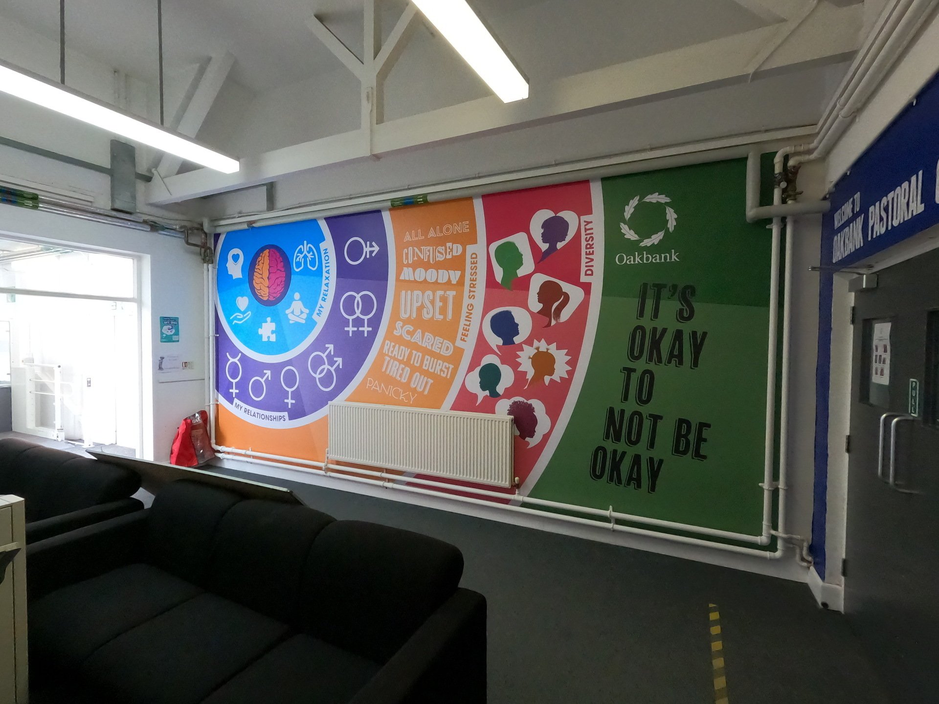 School Wall Graphics | Wall Art graphic | Walls Arts visual Service ...