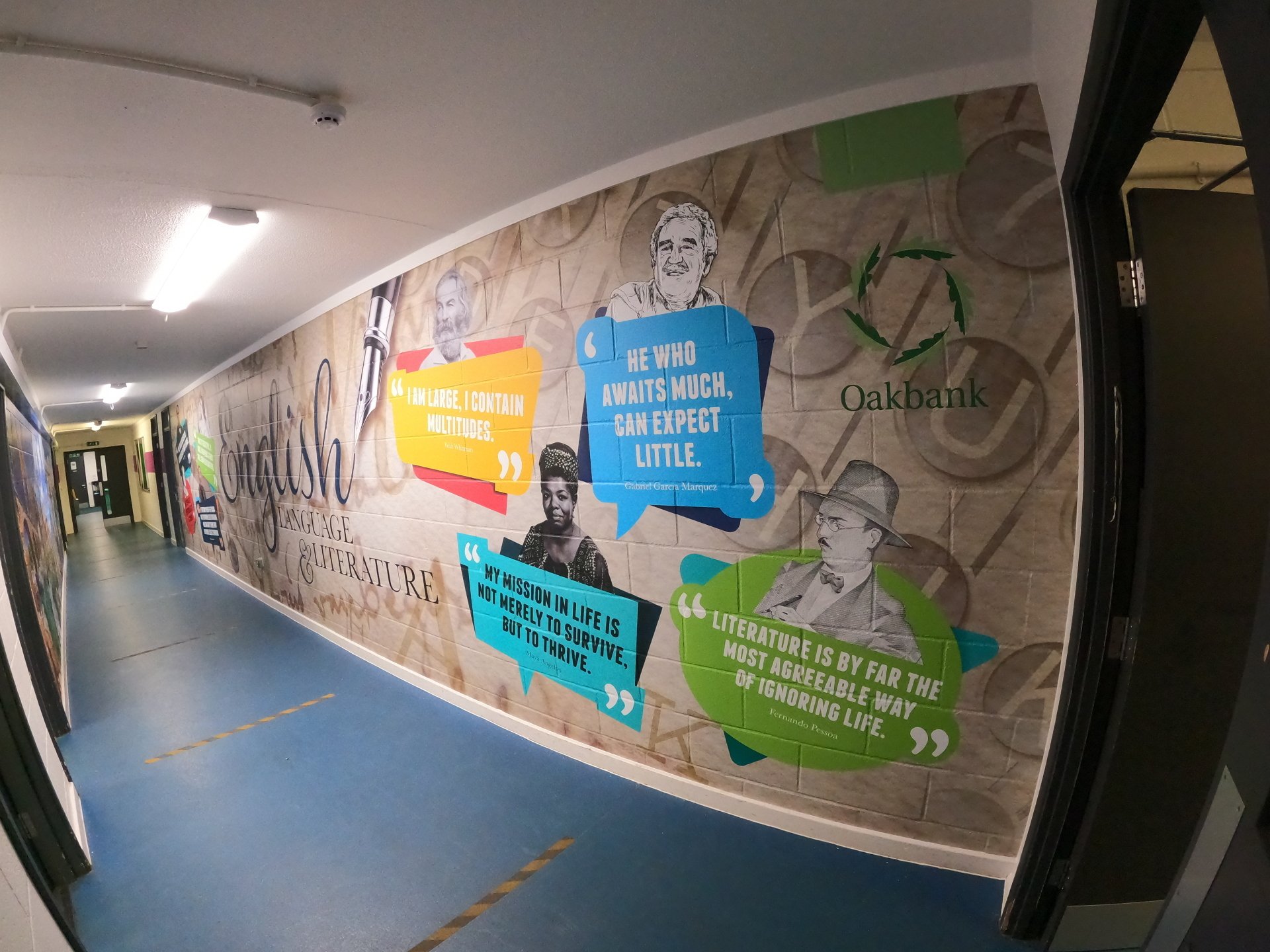 School Wall Graphics | Wall Art graphic | Walls Arts visual Service ...