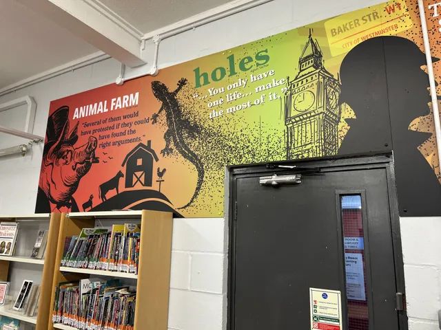 School Library wall graphics - bring your books to life
