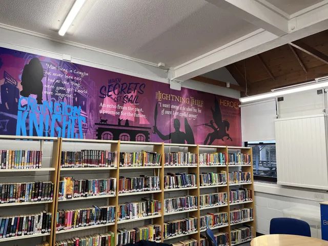 School Library wall graphics - bring your books to life