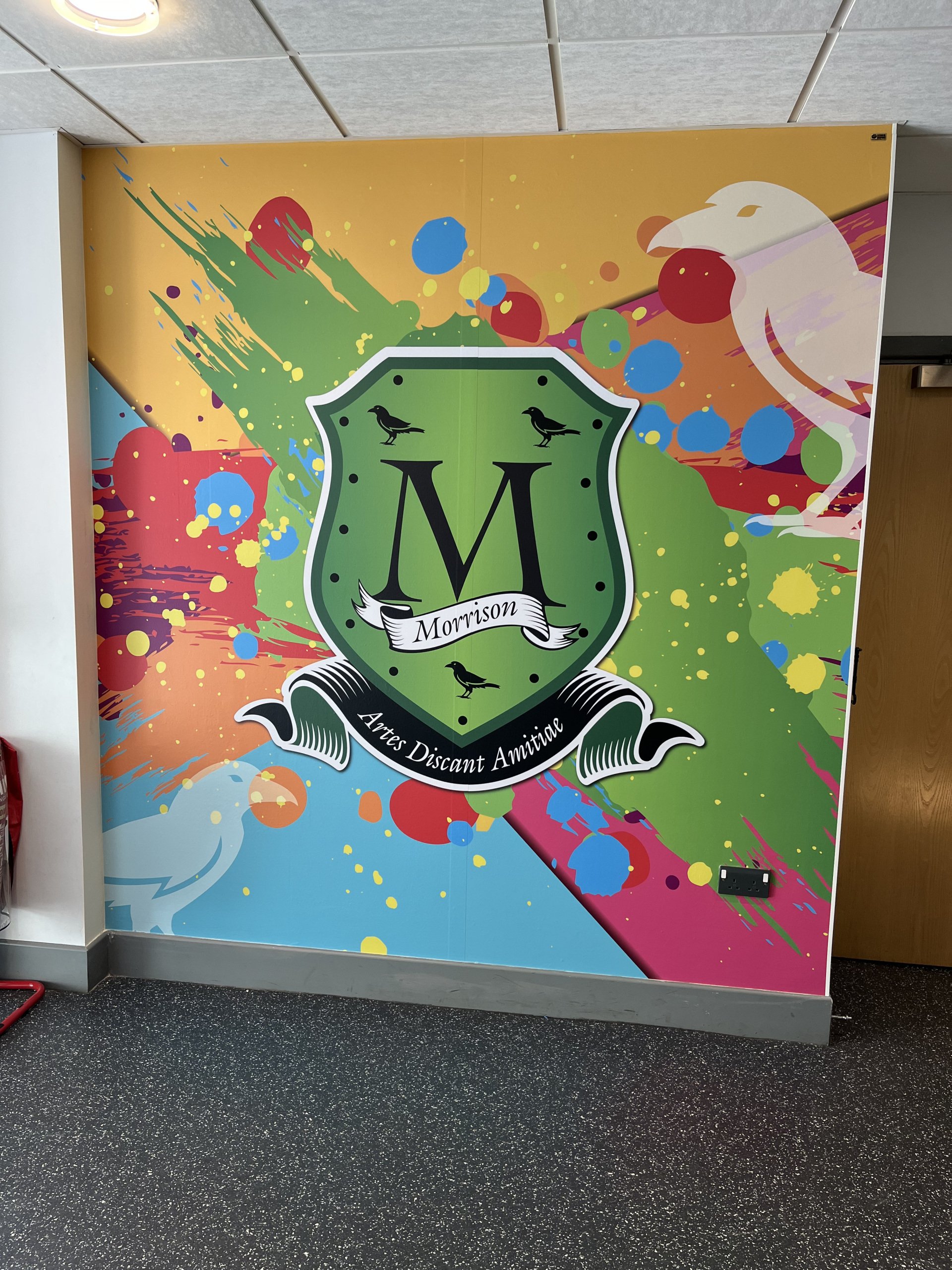 School Wall Graphics | Wall Art graphic | Walls Arts visual Service ...