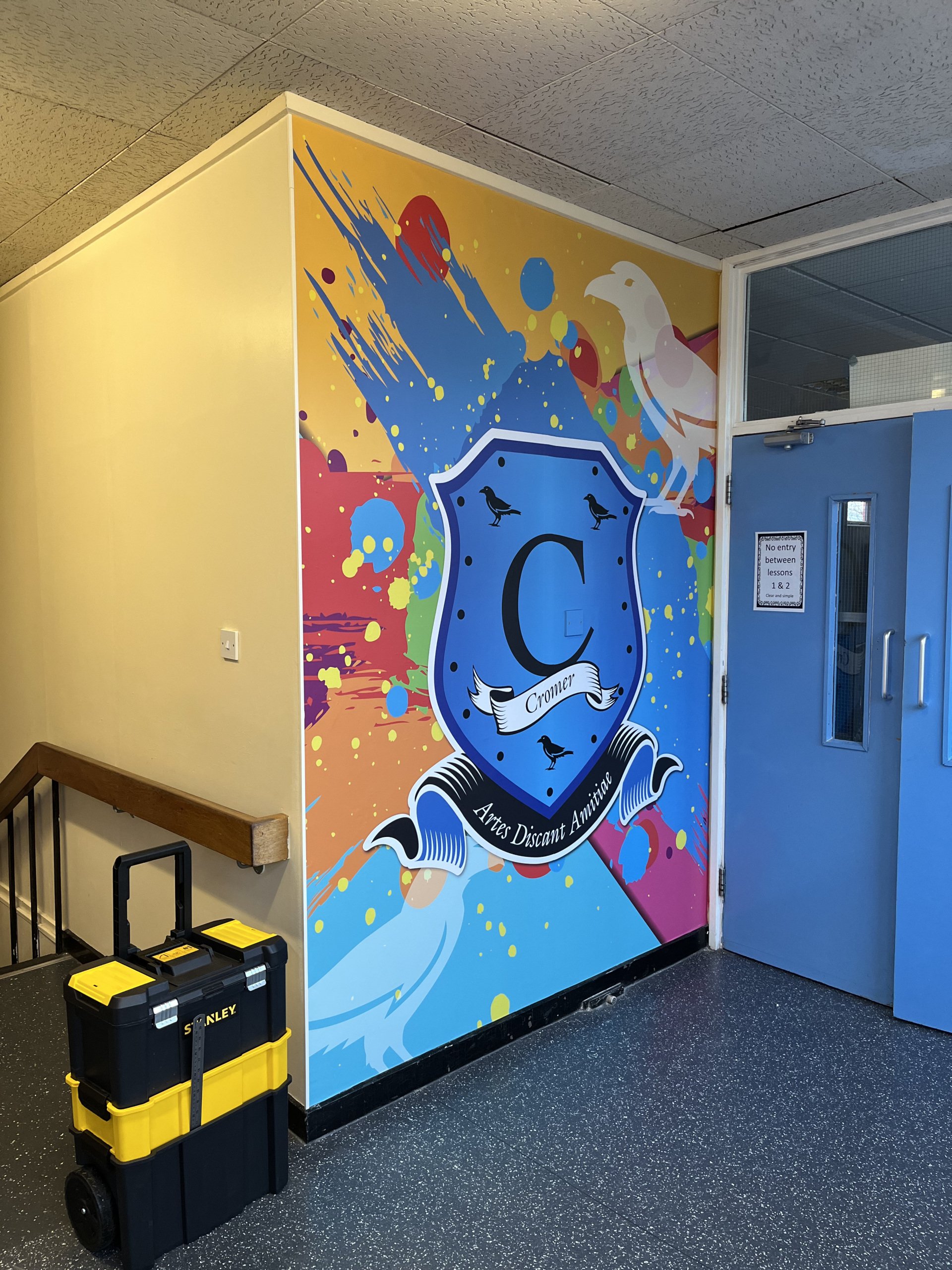 School Wall Graphics | Wall Art graphic | Walls Arts visual Service ...