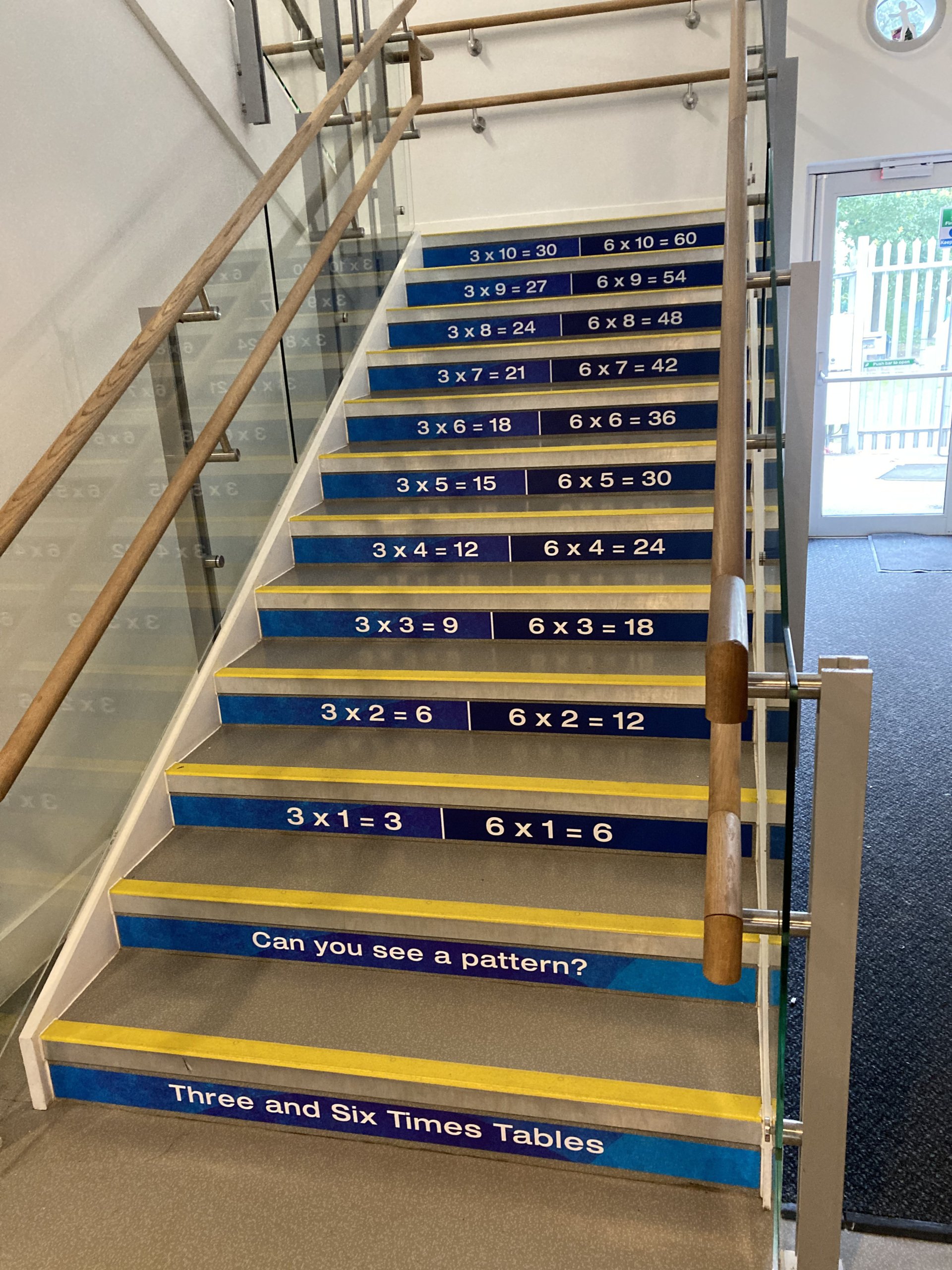 School Stair Riser Graphics