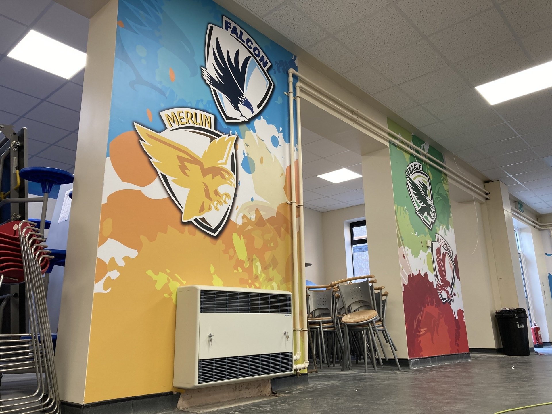 School Wall Graphics | Wall Art graphic | Walls Arts visual Service ...