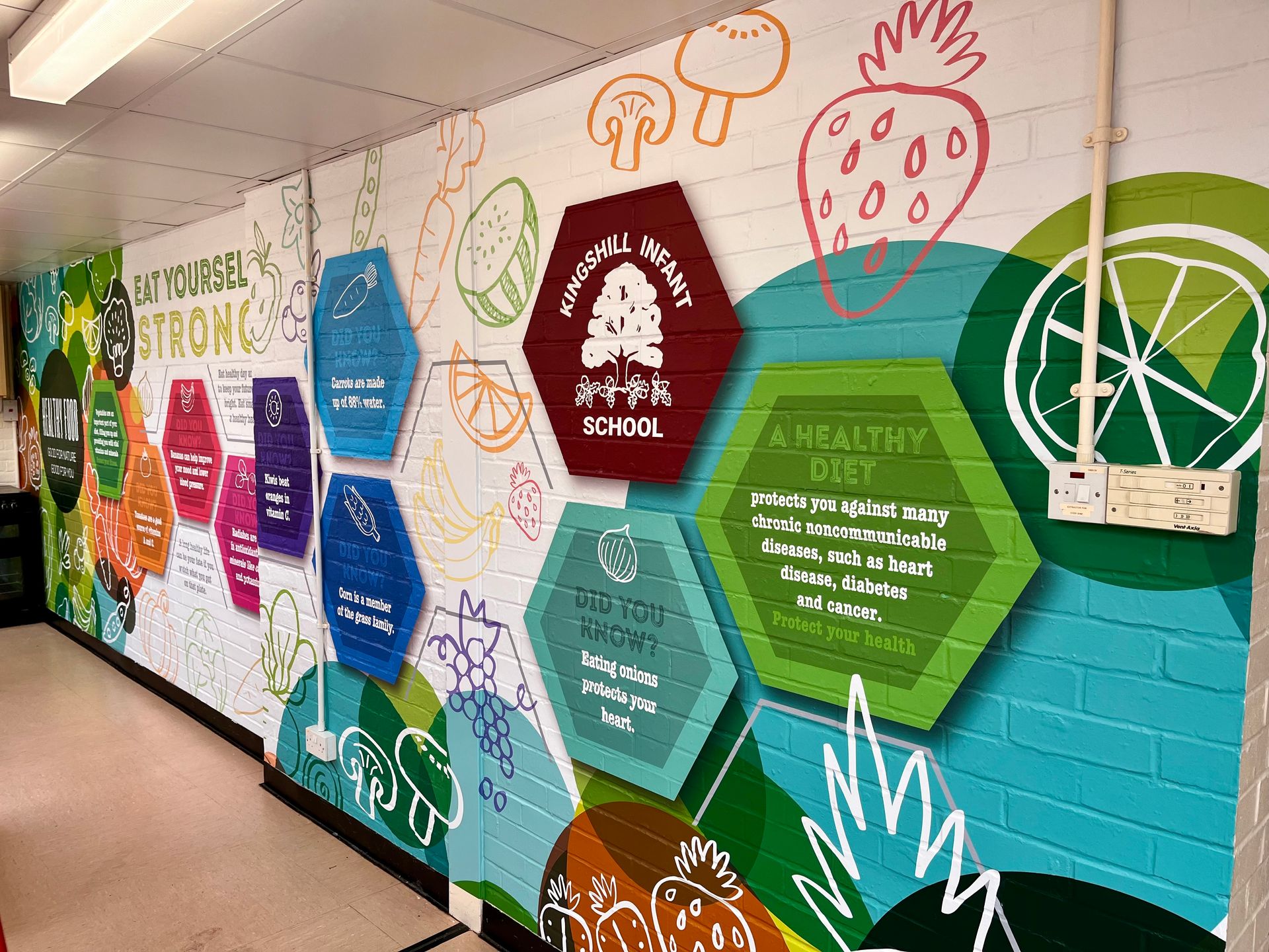 Bespoke School Wall Art Graphics | Cubed Creative