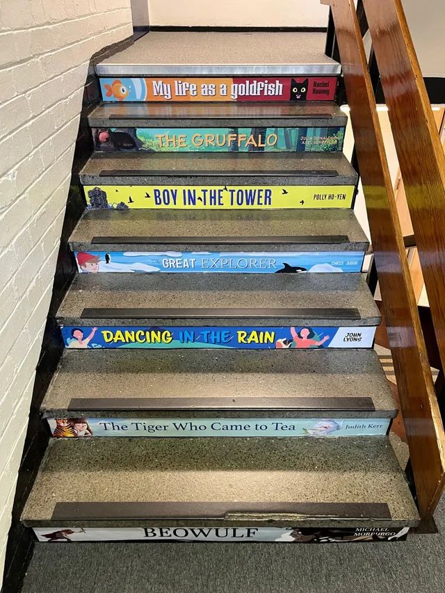 School Stair Riser Graphics