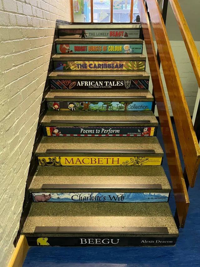 School Stair Riser Graphics