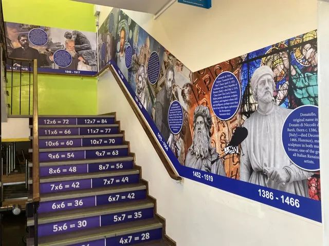 School Stair Riser Graphics