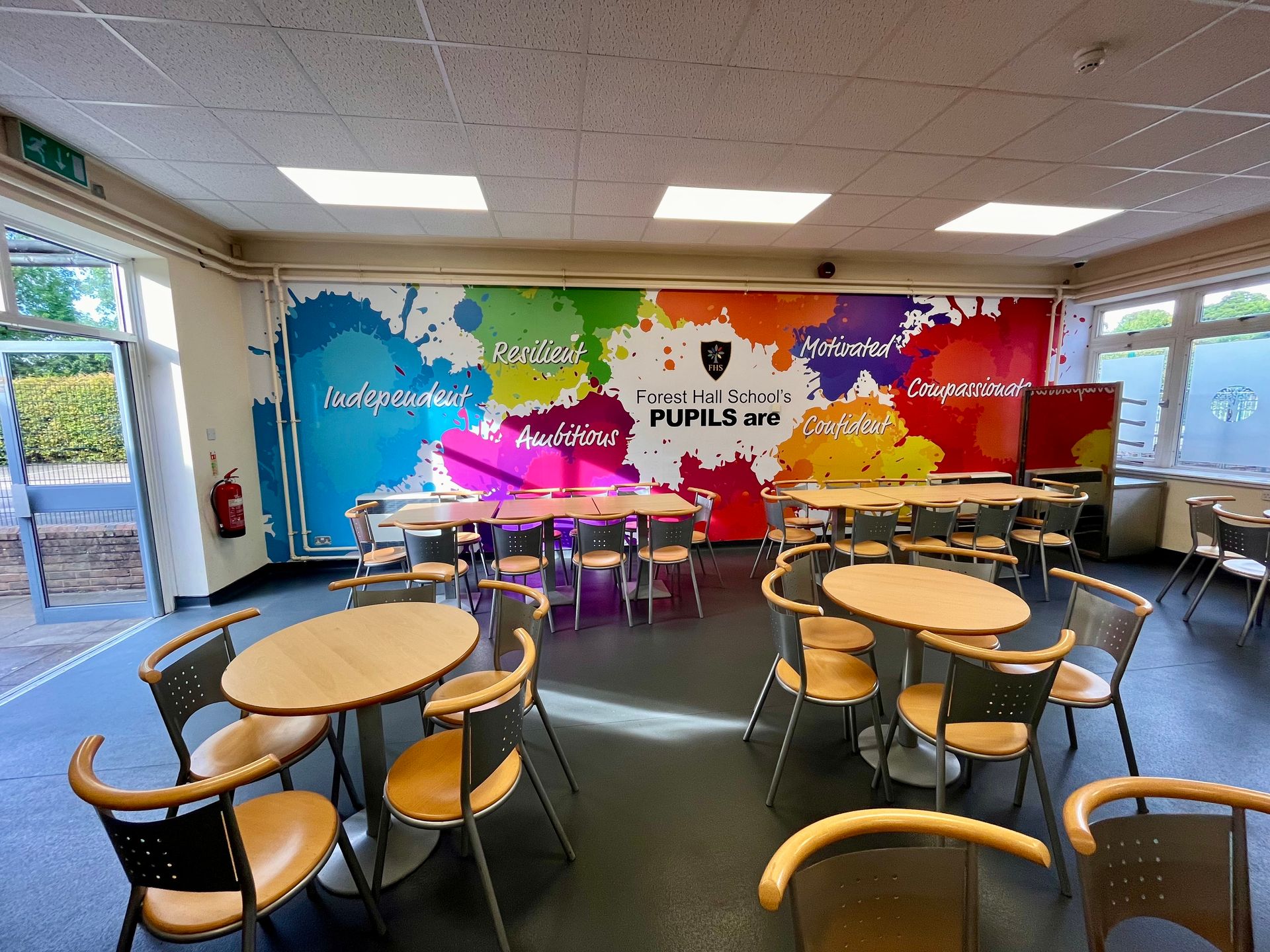 Bespoke School Wall Art Graphics | Cubed Creative