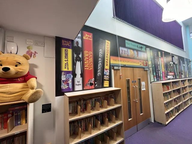 School Library wall graphics - bring your books to life