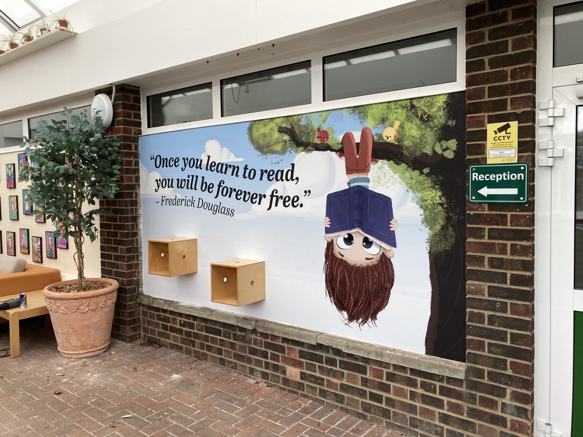 School Wall Graphics | Wall Art graphic | Walls Arts visual Service ...