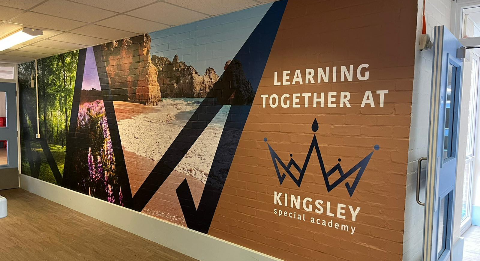 School Wall Graphics | Wall Art graphic | Walls Arts visual Service ...