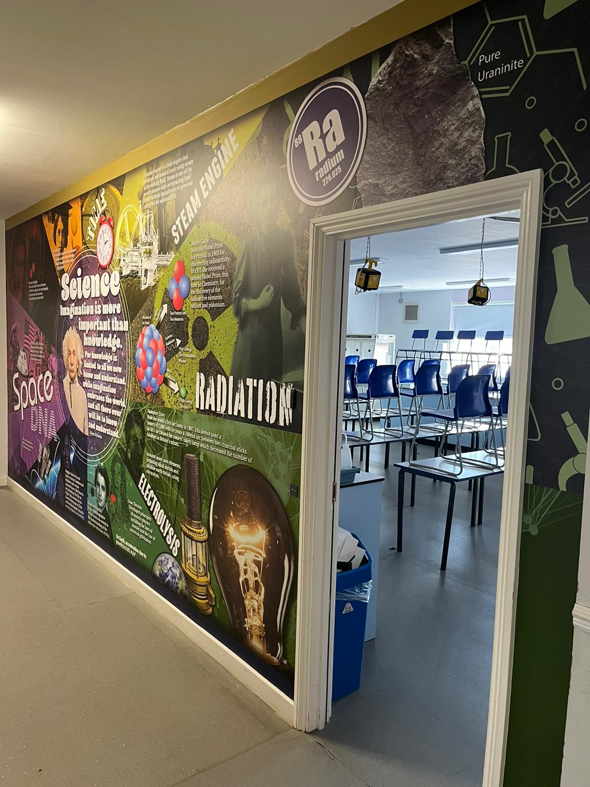 School Wall Graphics | Wall Art graphic | Walls Arts visual Service ...