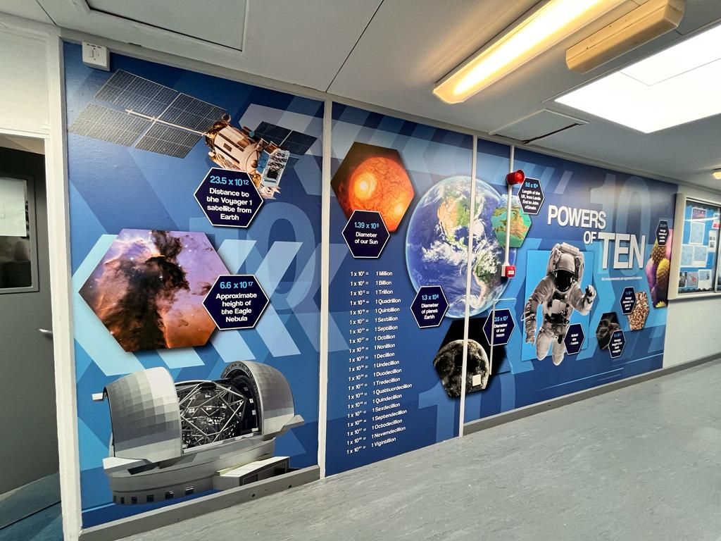 School Wall Graphics | Wall Art graphic | Walls Arts visual Service ...