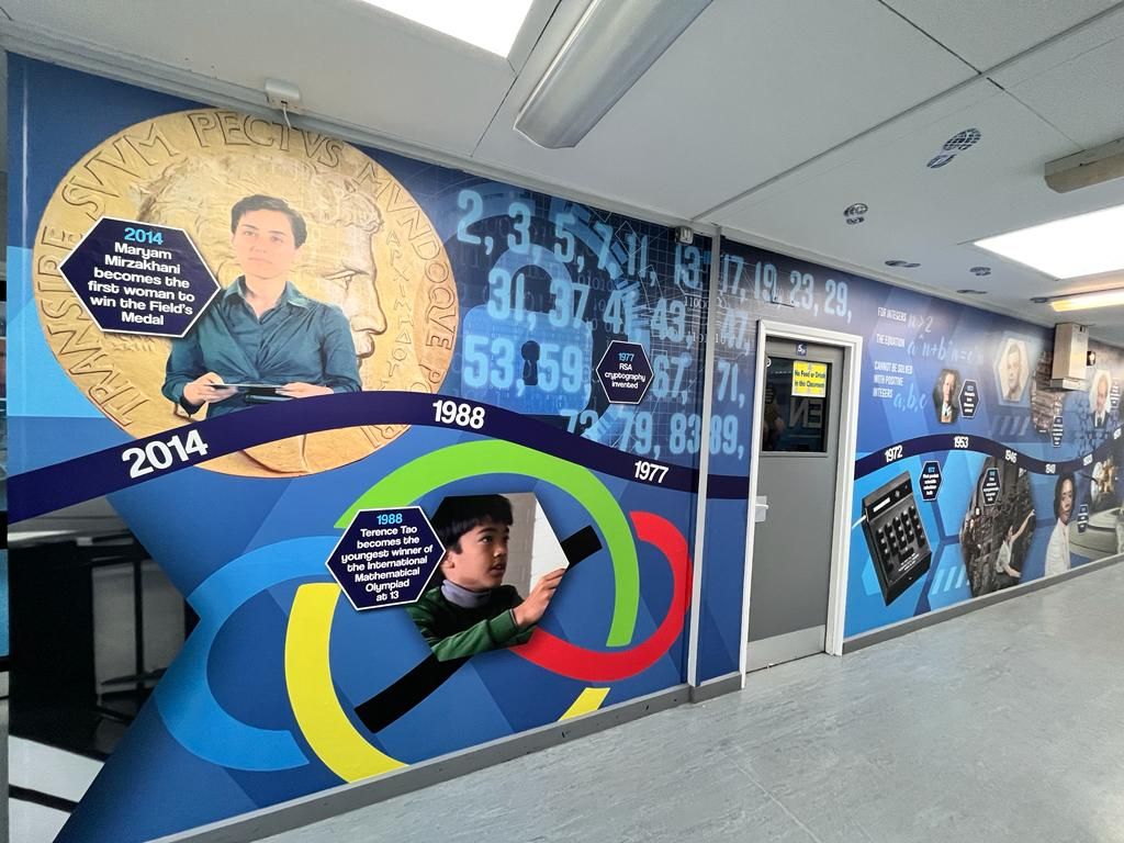 School Wall Graphics | Wall Art graphic | Walls Arts visual Service ...