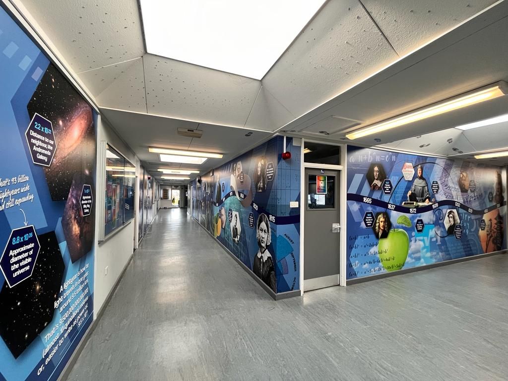 School Wall Graphics | Wall Art graphic | Walls Arts visual Service ...