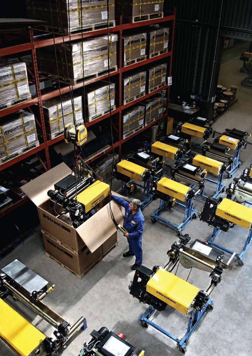 Sheds with Cranes - Sheds with ZX Hoist Cranes
