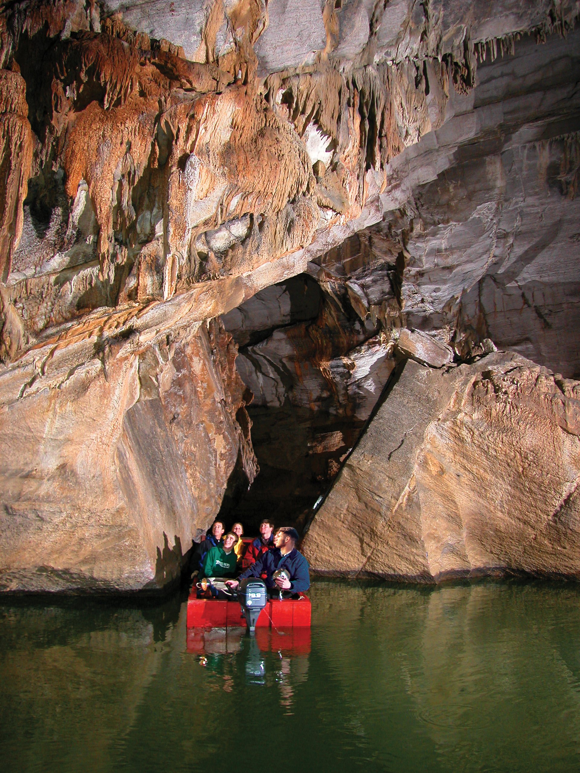 Explore Penn's Cave & Wildlife Park | All-Water Cavern