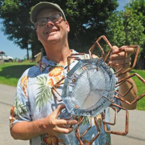 Portrait of a Talented Metal Artist | Goose | Mountain Artworks WV