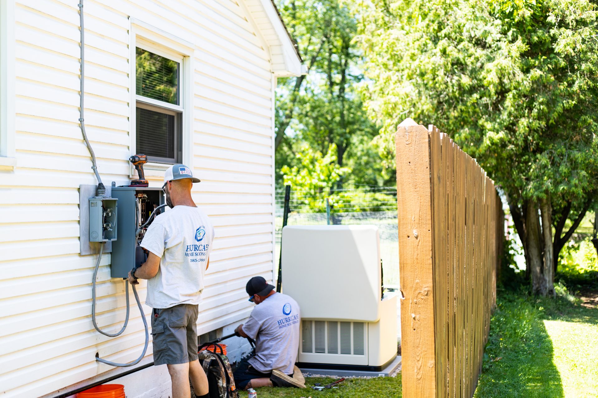 Completed Generator Installs