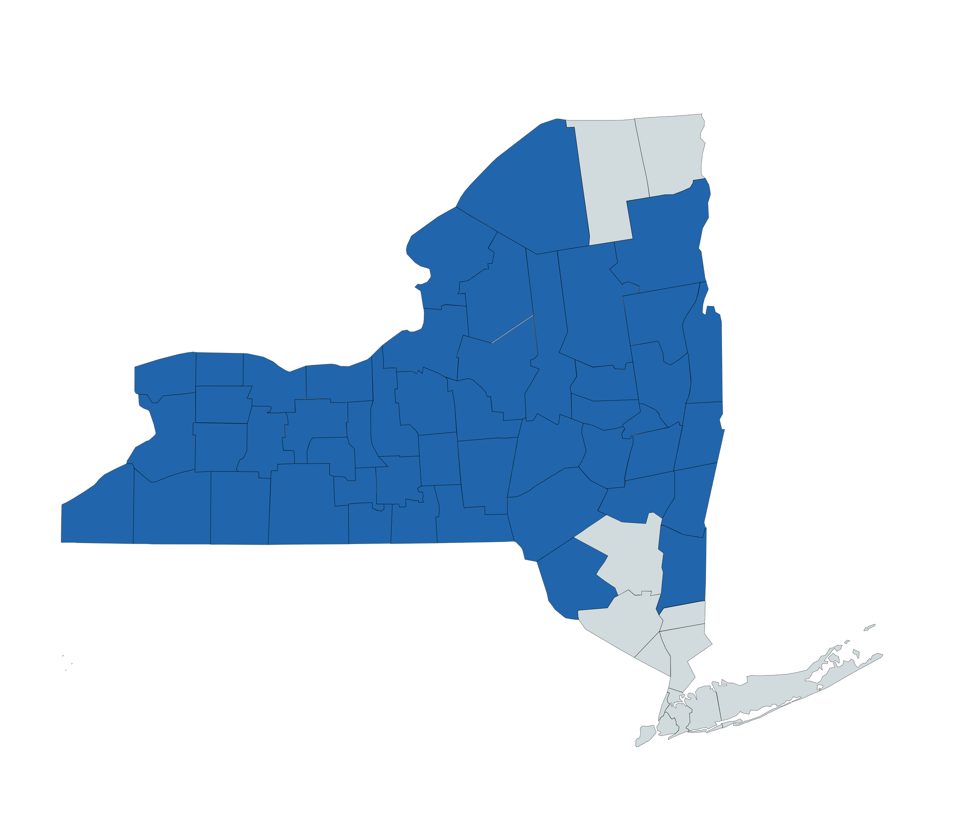 New York Generator Service Areas