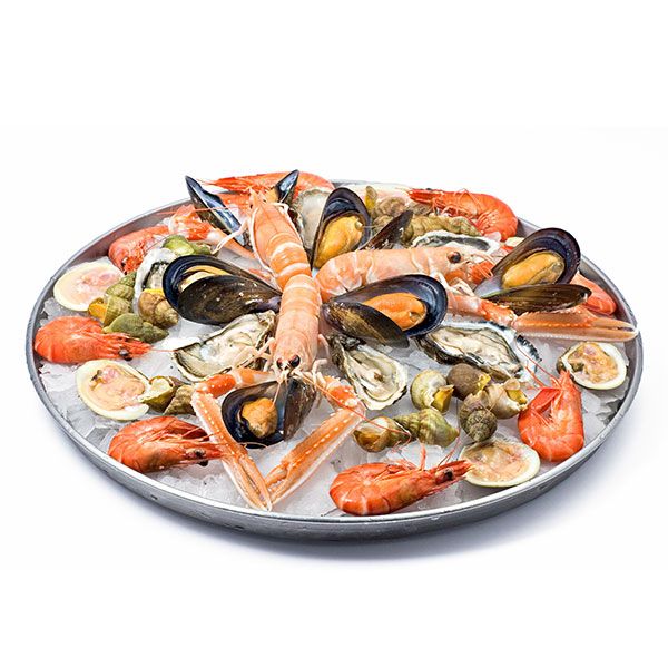 Tipos de mariscos