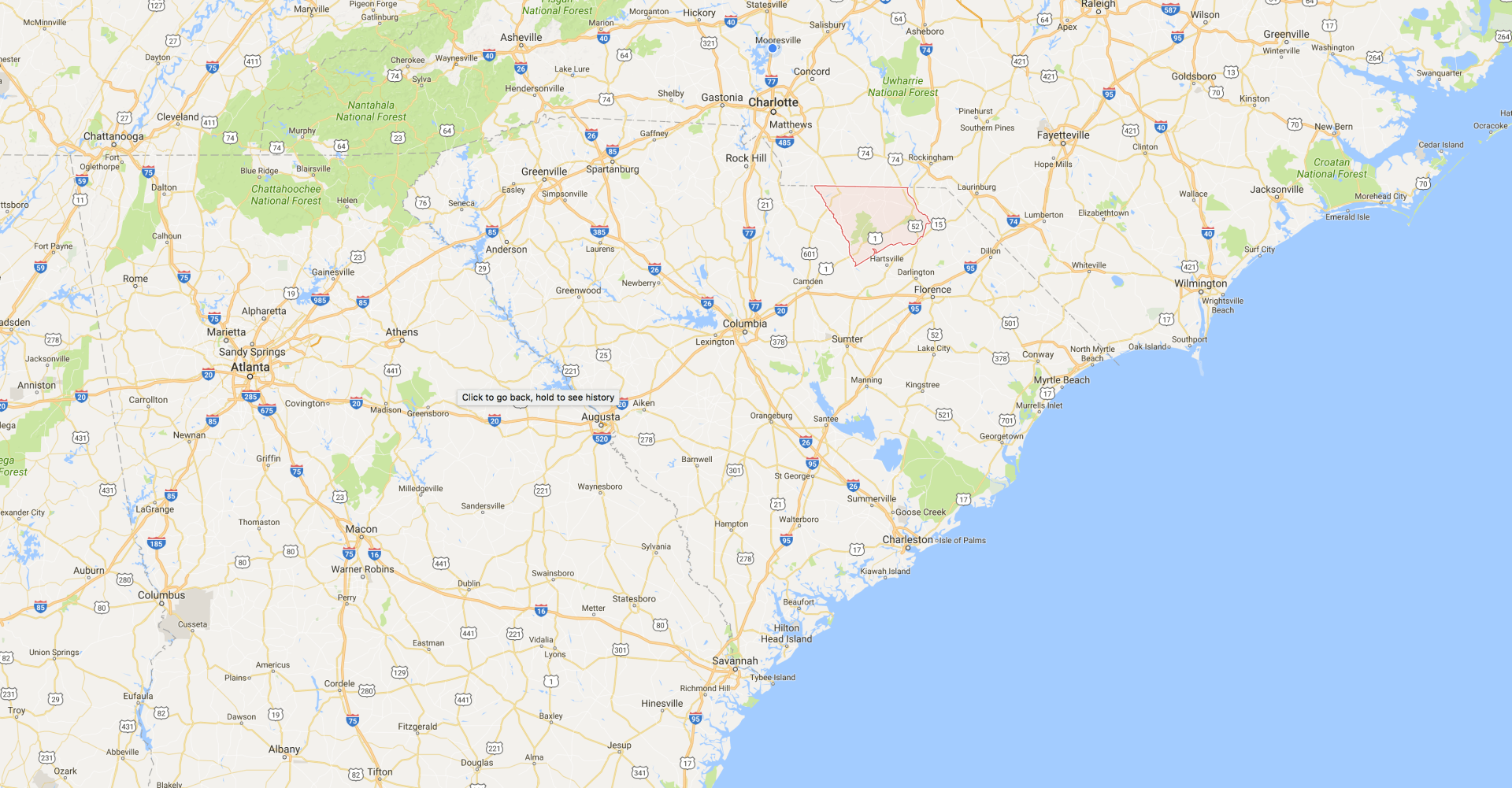 Maps | Chesterfield County, SC | Economic Development