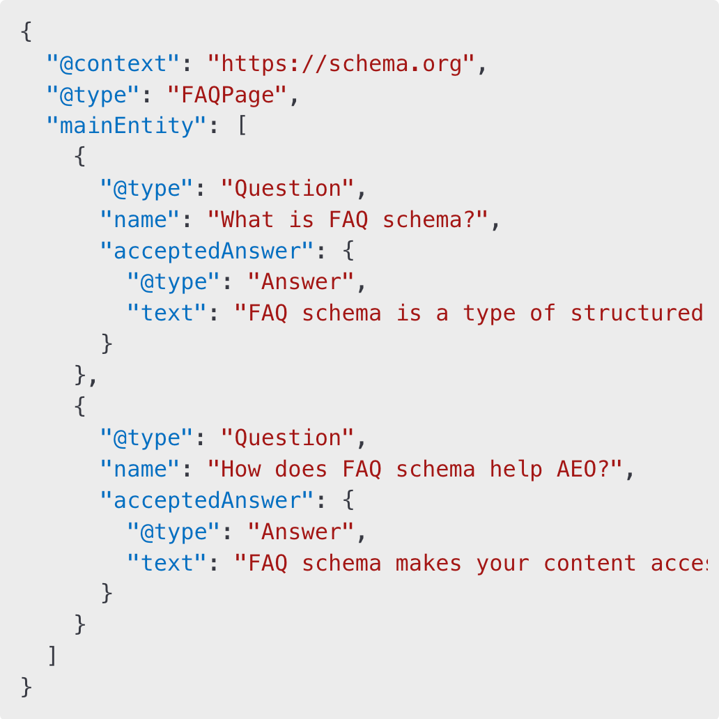 The Power of FAQ Schema: Enhancing AEO for a Smarter Web Presence