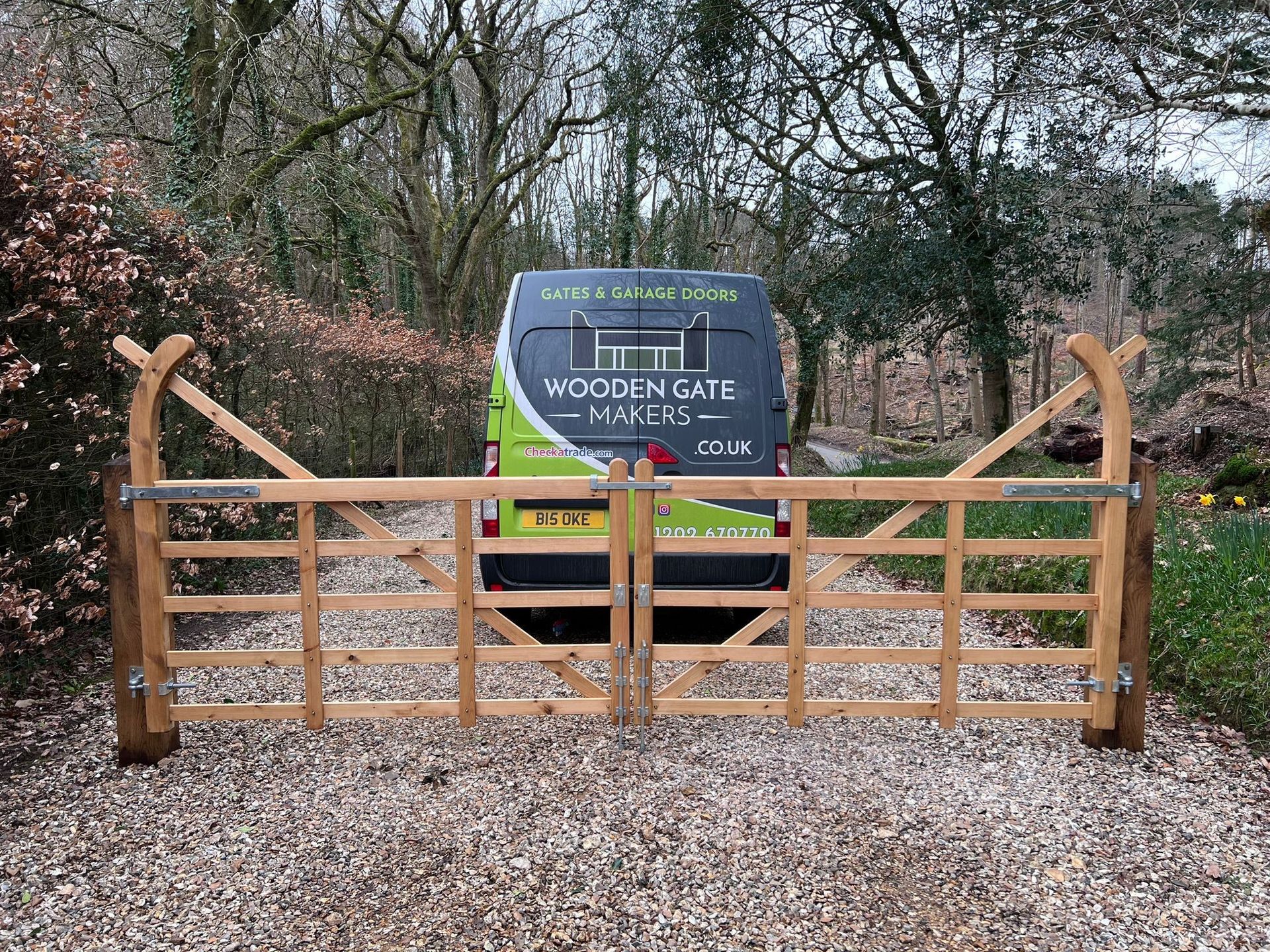 Garden & Driveway Gate Installations | Wooden Gate Makers