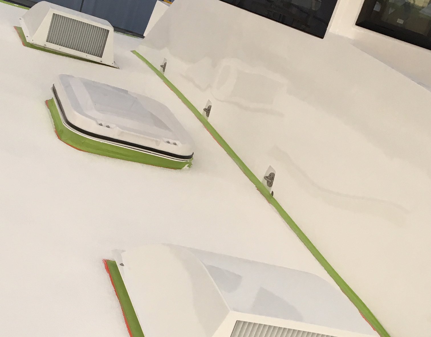 River Cat Intake System and Roof Mounted Fresh Air Ventilation