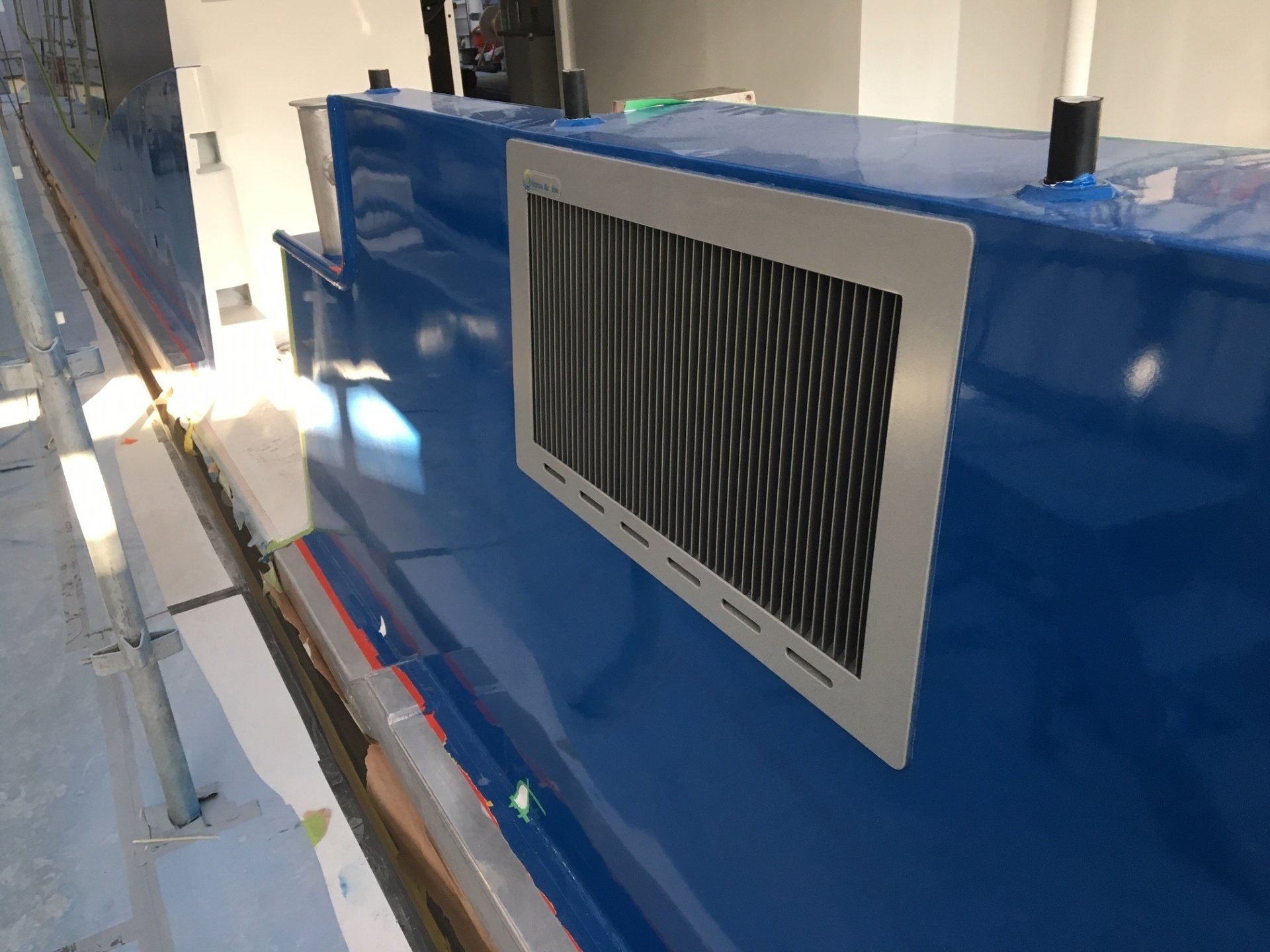 River Cat Intake System and Roof Mounted Fresh Air Ventilation