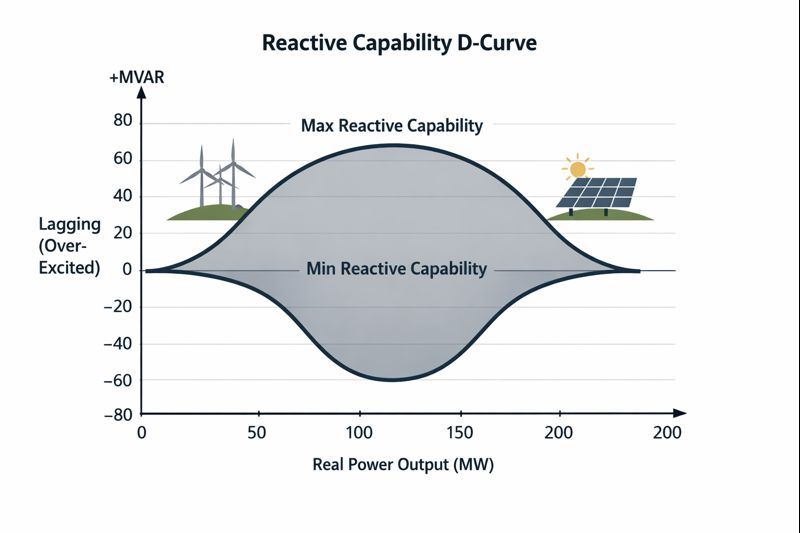 PJM D-Curve Reactive Capability Testing for IBRs | Keentel
