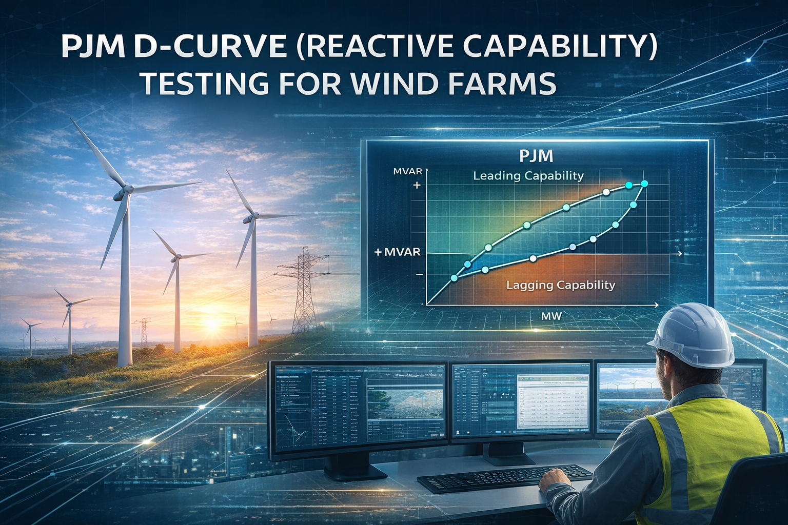 PJM D-Curve Reactive Capability Testing for IBRs | Wind Farm Compliance ...