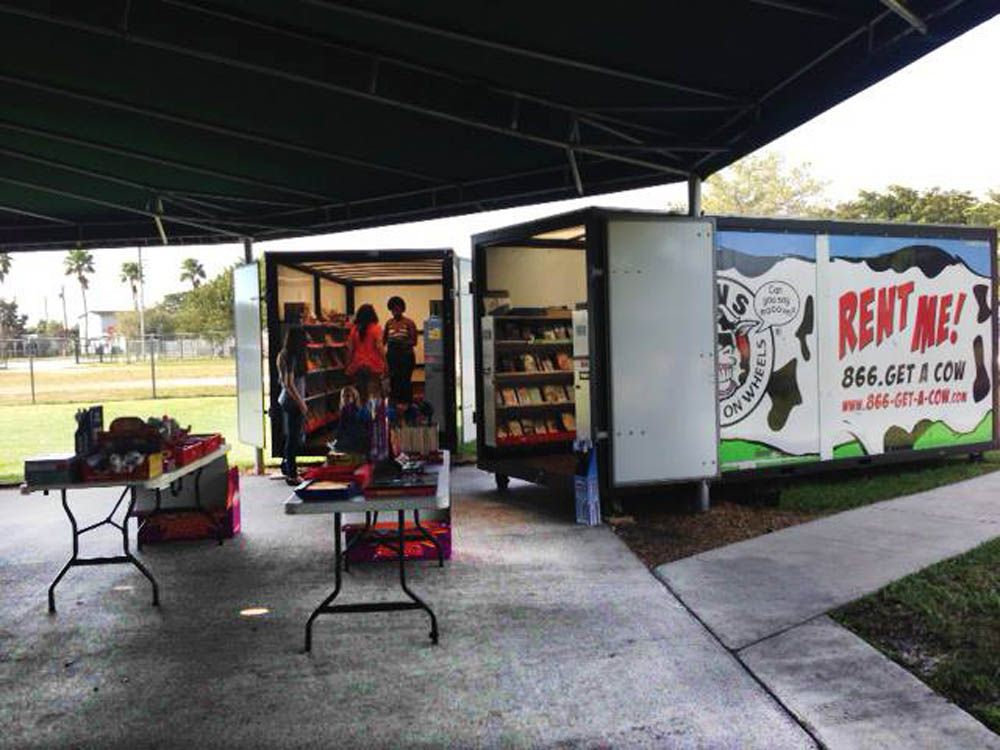 Photos | COWs-Container On Wheels