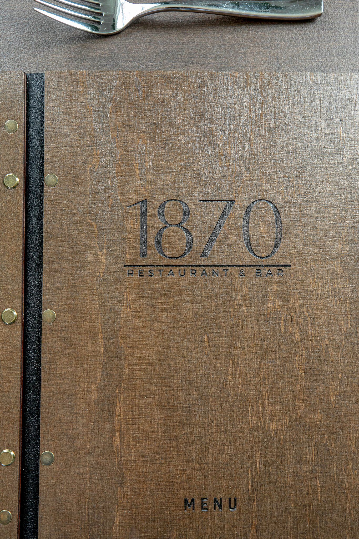Enjoy a Taste of History at 1870's restaurant.