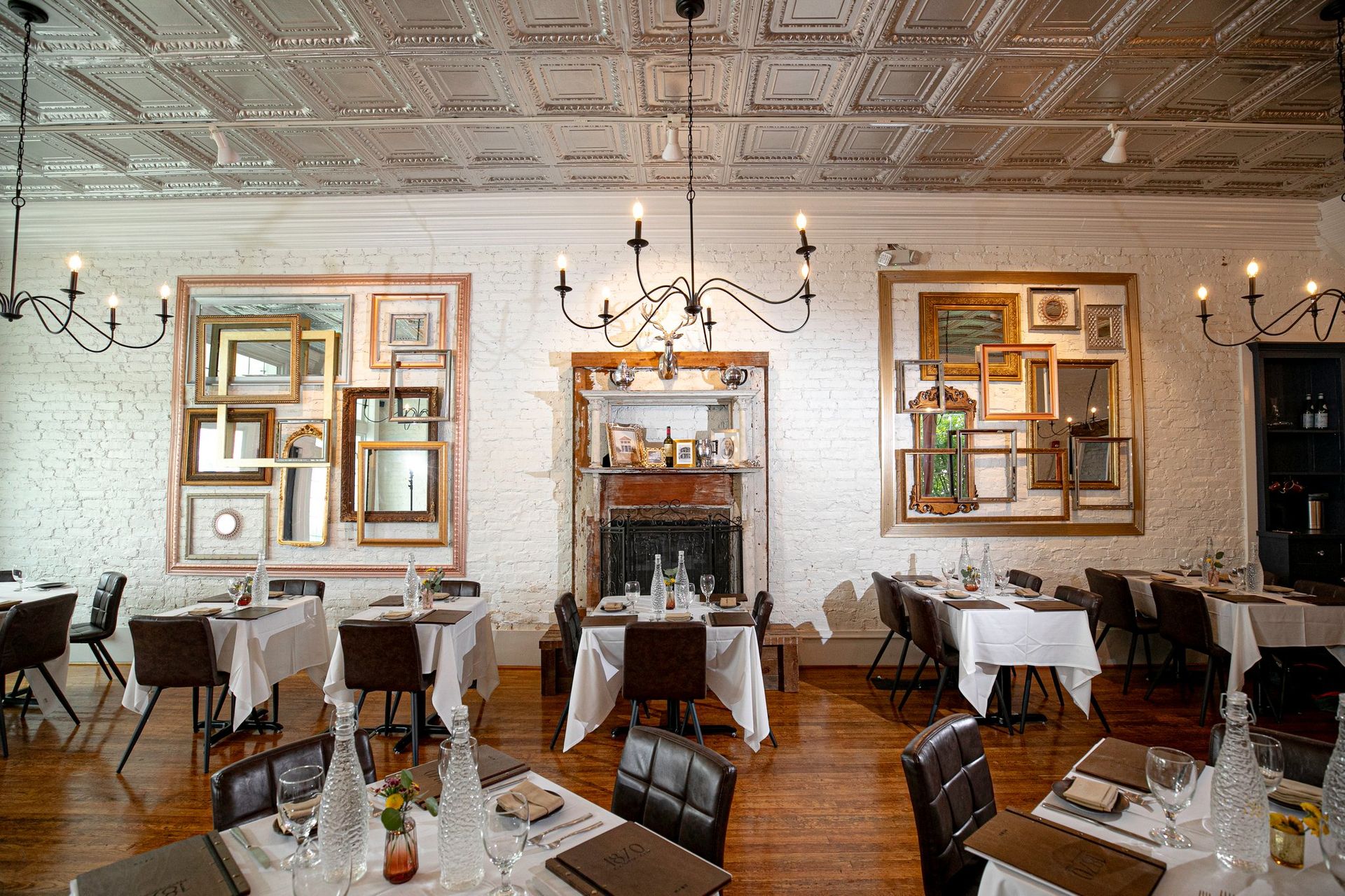 Enjoy a Taste of History at 1870's restaurant.
