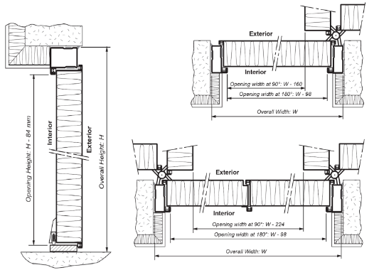 SilentDoor RW® 55S | 55dB Steel Acoustic Door