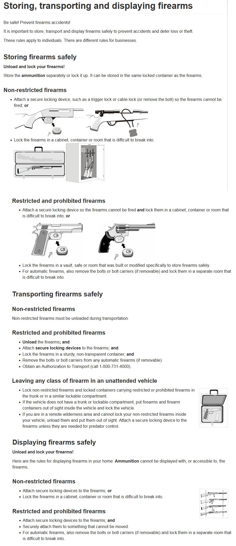Firearm Safety in Canada | Expert Guidance & Secure Handling