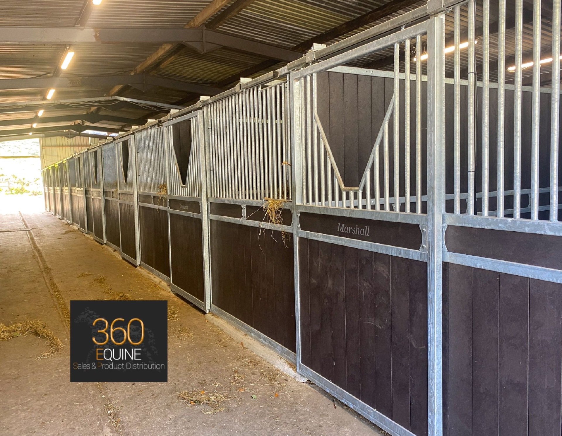 Quality Built Stable Facades and Partitions, all sizes possible