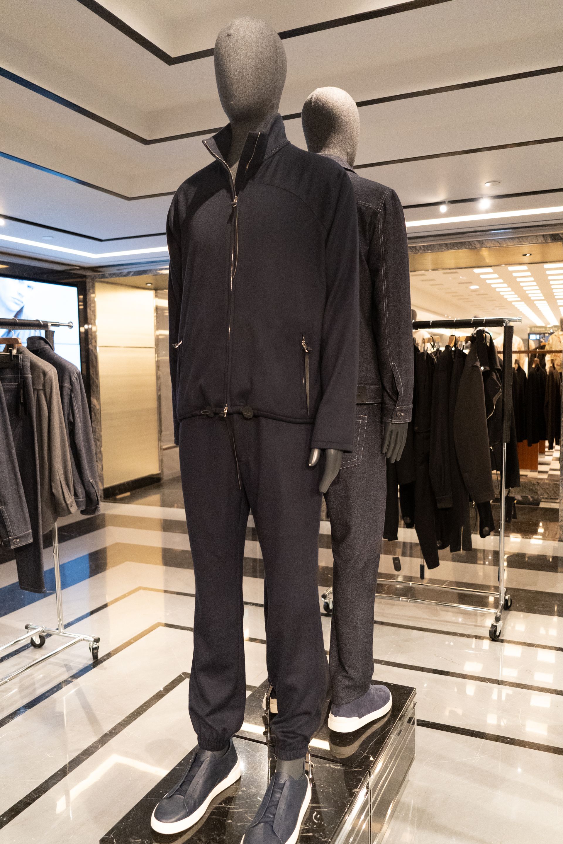 A unique luxury stretch cashmere clothing collection by Alan Scott made ...
