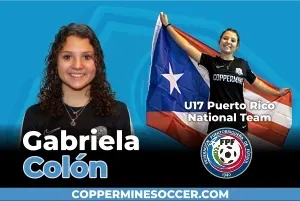 Gabriela Colón U17 Puerto Rico National Team