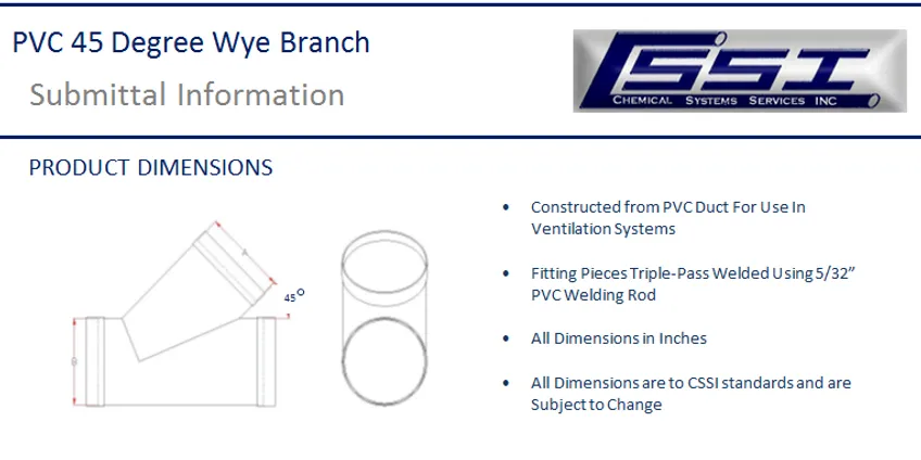 45 Wye Branch Specs | Attleboro, MA | 508-951-2060