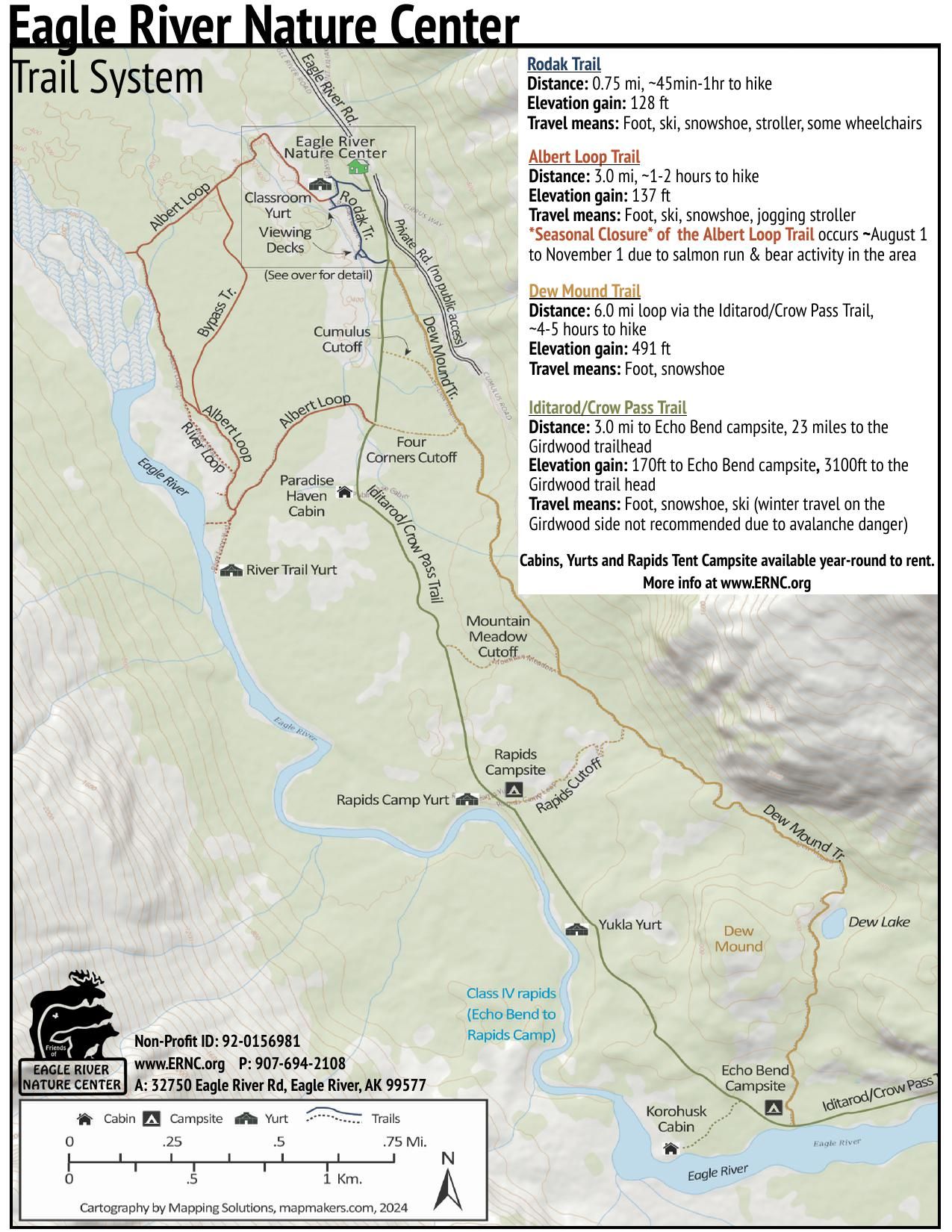 Hiking Trails | Friends of Eagle River Nature Center | Eagle River, AK
