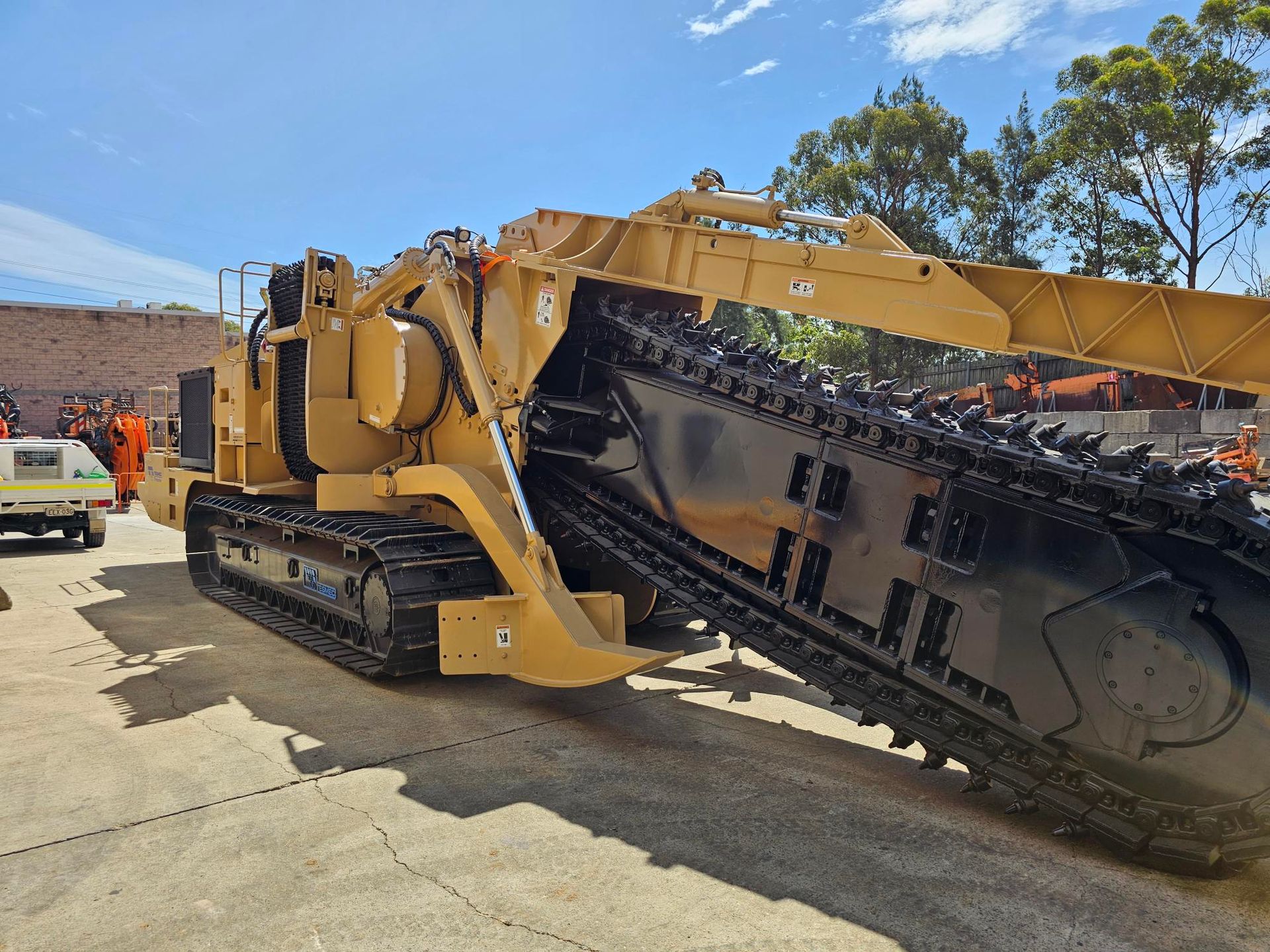 Chain Trencher Hire | Newcastle