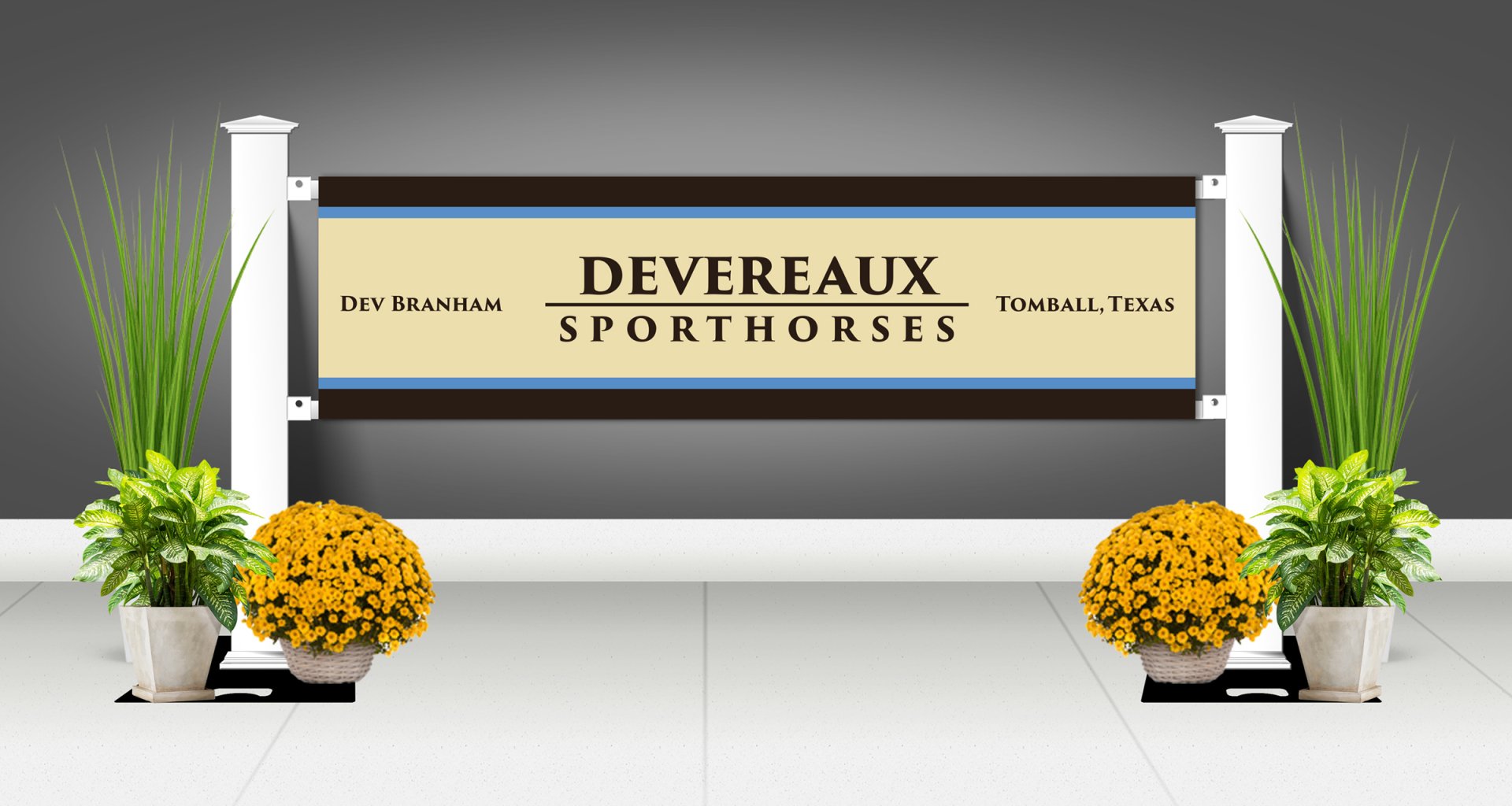 Post & Banner Display Gallery